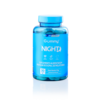 Gummy Night Melatonina® - Framboesa 90 g – Gummy®