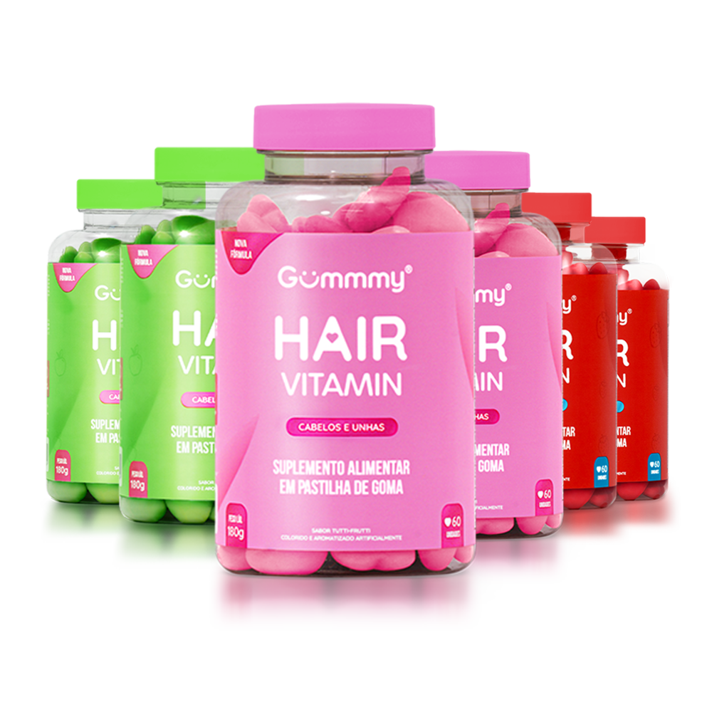 Gummy Hair - A melhor vitamina para Cabelos e Unhas. – Gummy®