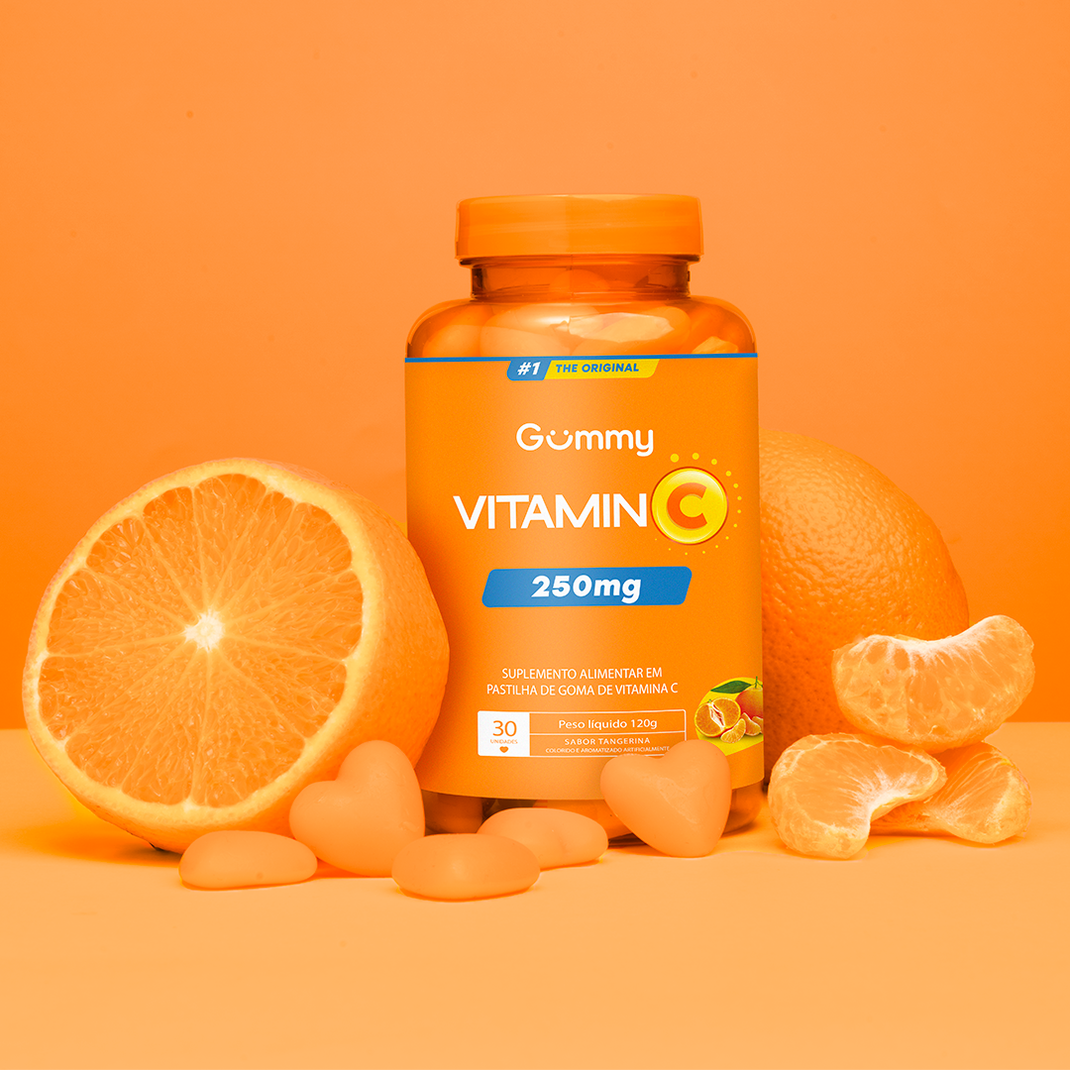 Gummy® Vitamina C Tangerina - 120 g